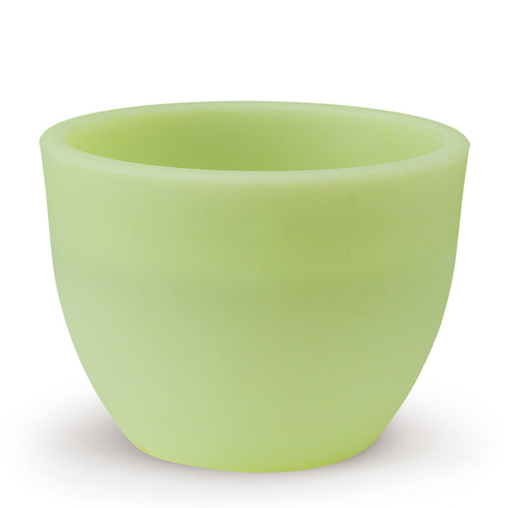 SET OF 2 VENEZIA pot rond ø 25 cm. FLUO VERT FLUO | Leroy Merlin