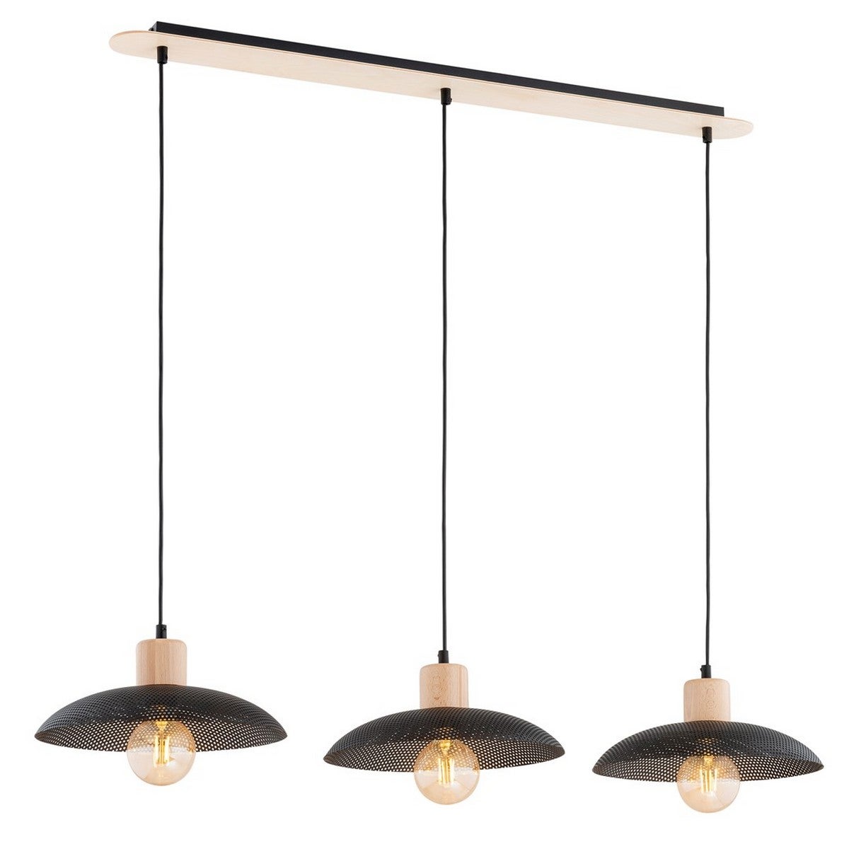 Lámpara de Suspensión Kobe, Acero, Negro, Seven Design | Leroy Merlin