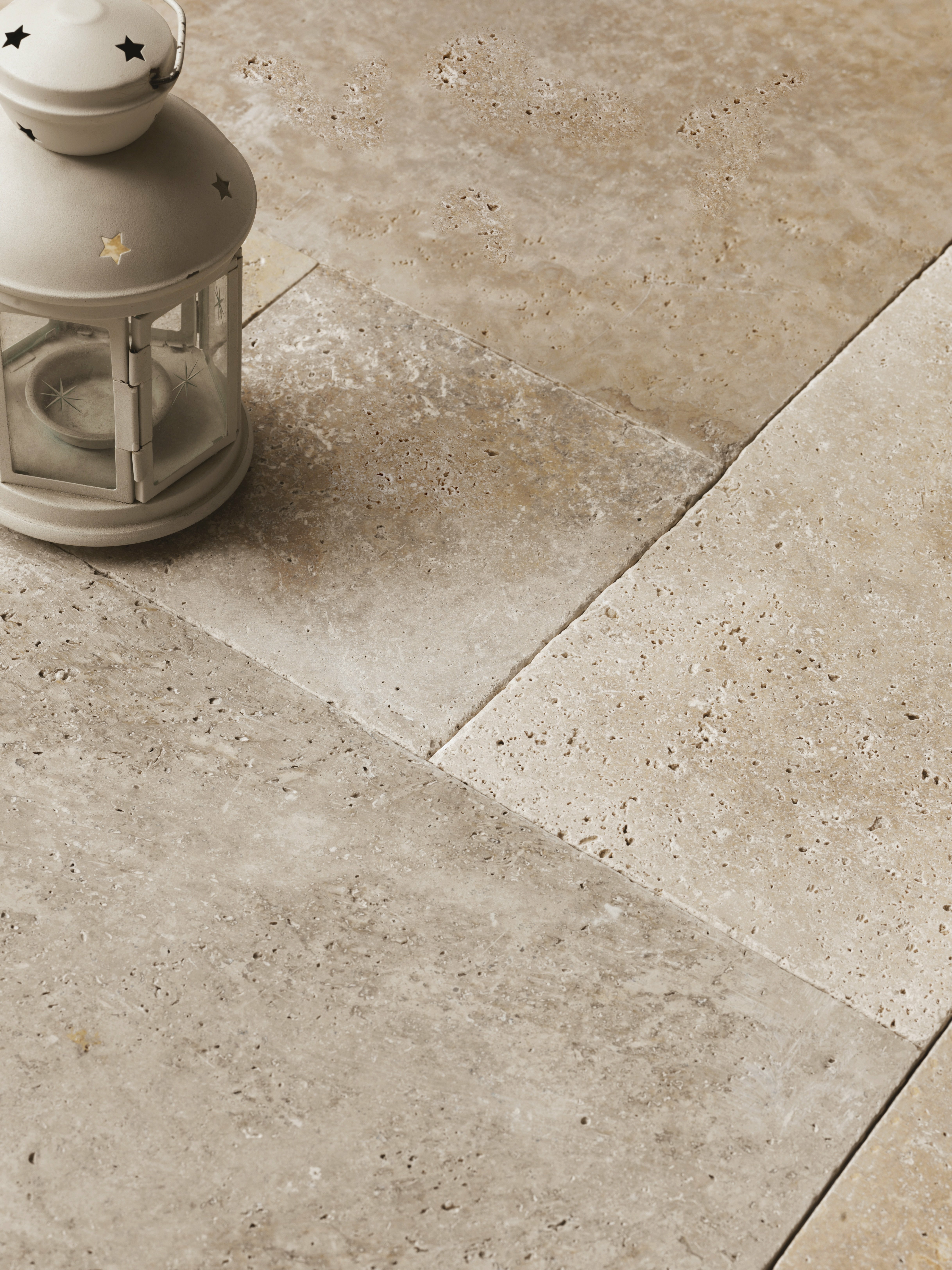Travertin Premier choix - Mix Beige - OPUS 4/1,2cm | Leroy Merlin