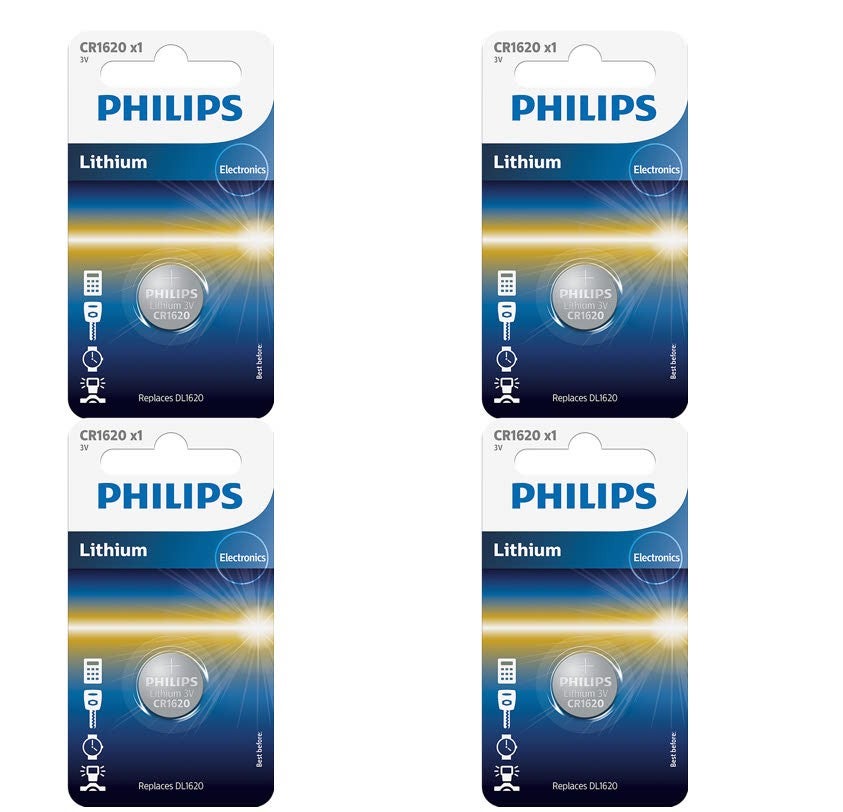 4 Piles Philips CR1620 | Leroy Merlin