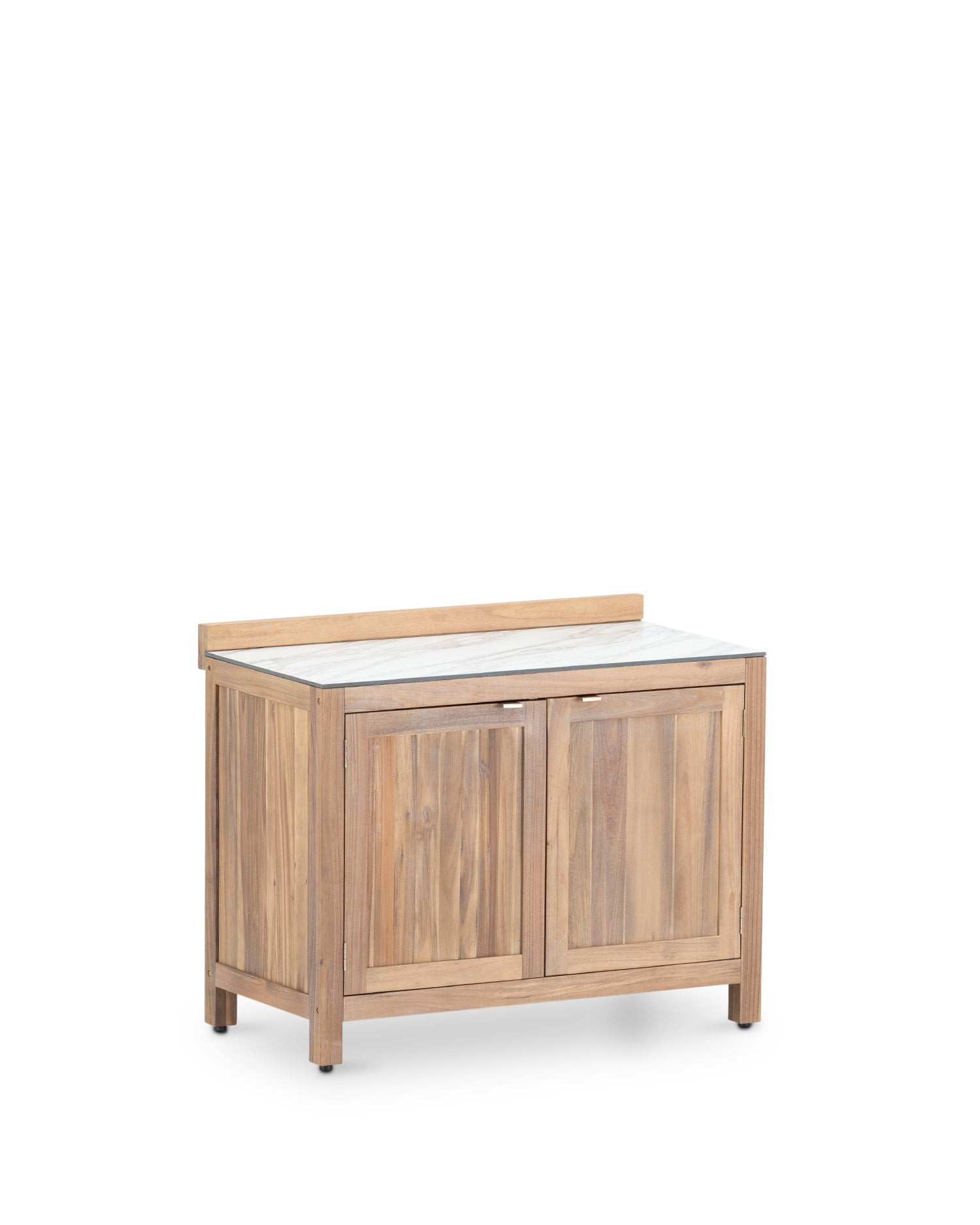 Módulo 2 puertas cocina exterior 120x60 marmol blanco - Valentina ...