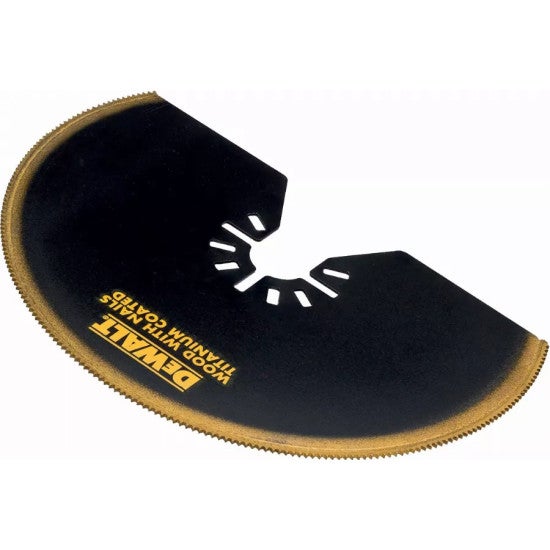 Lame titanium semi-circulaire Ø100 mm pour Multicutter DEWALT - DT20709 | Leroy Merlin