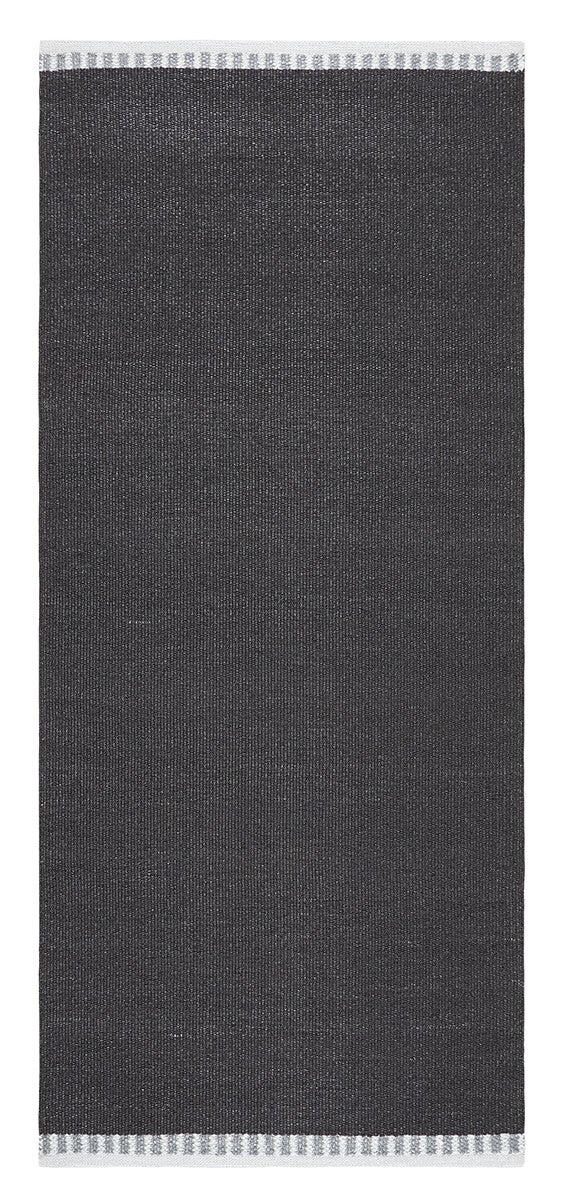 Tapis en PVC Genova Noir 80x120 cm – Imperméable, Lavable, Fait Main ...