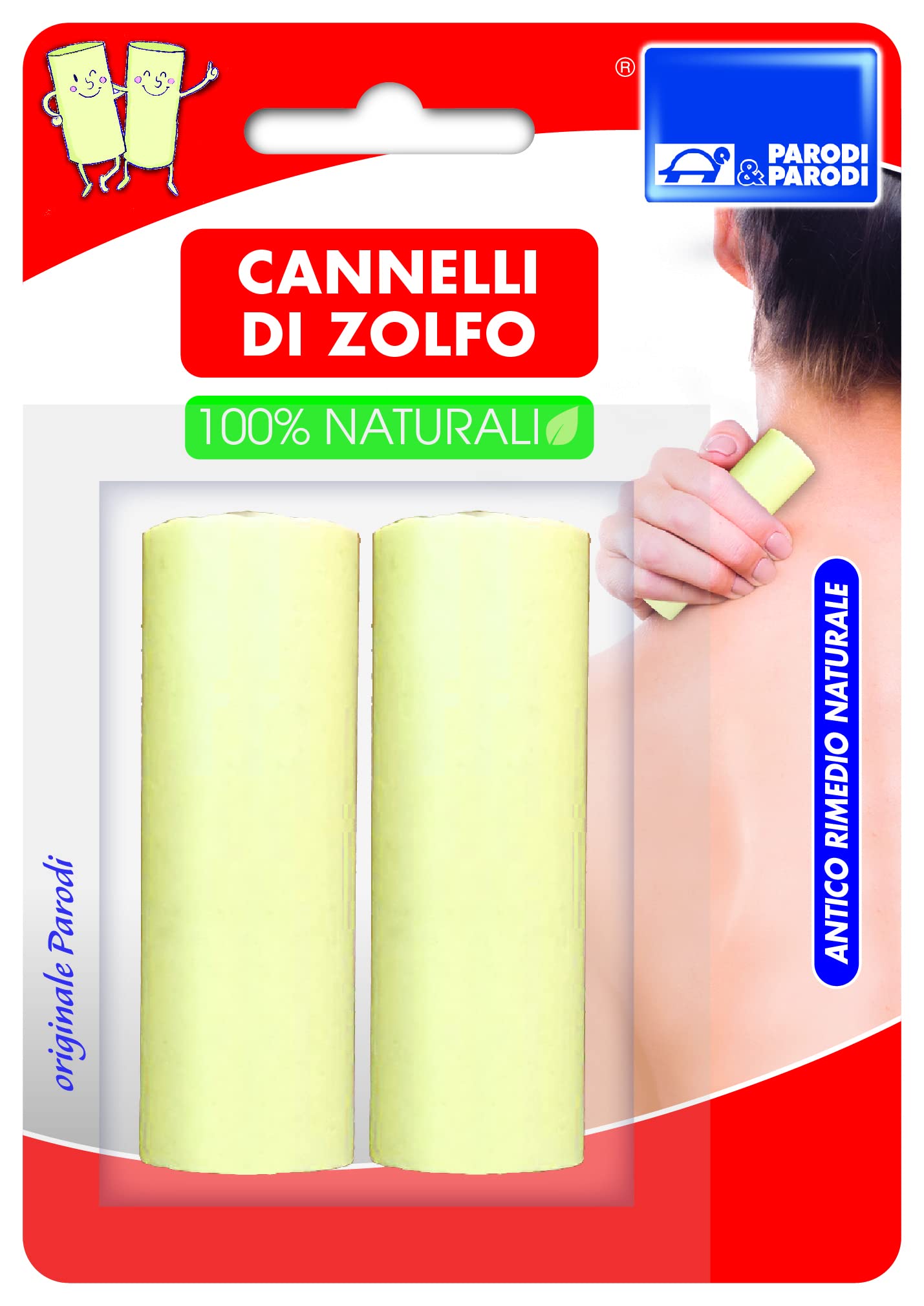 PARODI & PARODI - Cannelli di Zolfo 100% Rimedio Naturale per Crampi e ...