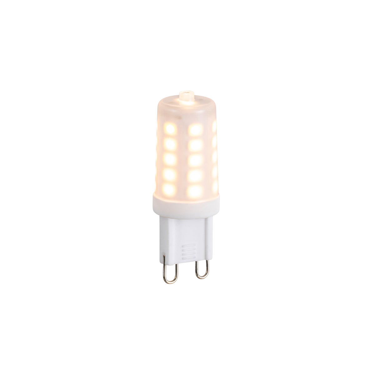 Ampoule LED dimmable G9 opale 3W 250LM 2200K | Leroy Merlin