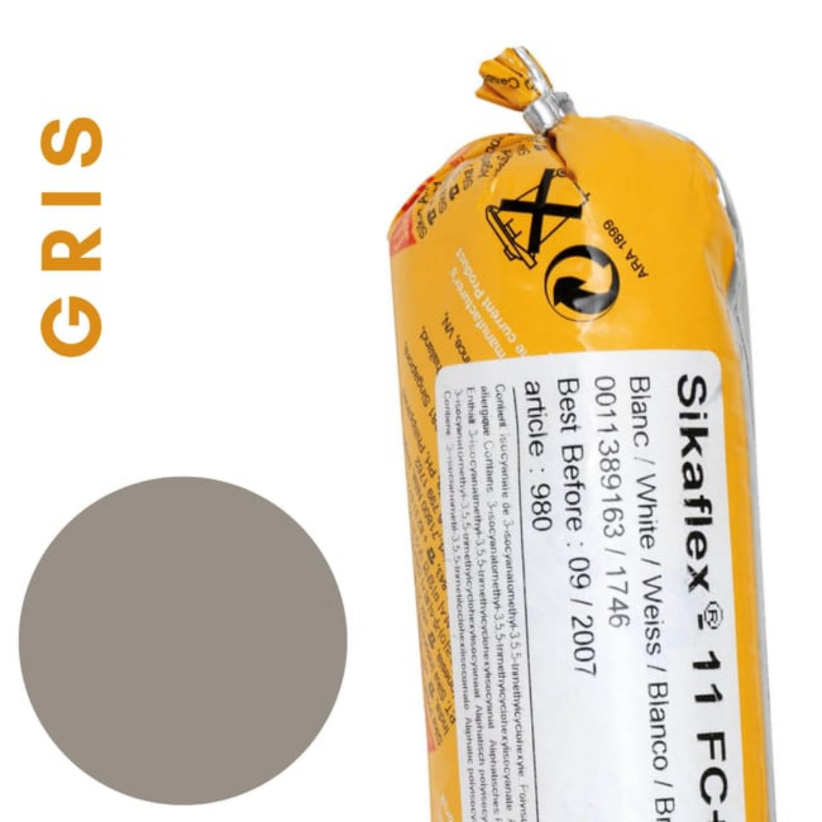Sikaflex 11 FC Purform Mastic polyuréthane multi-supports Gris béton ...