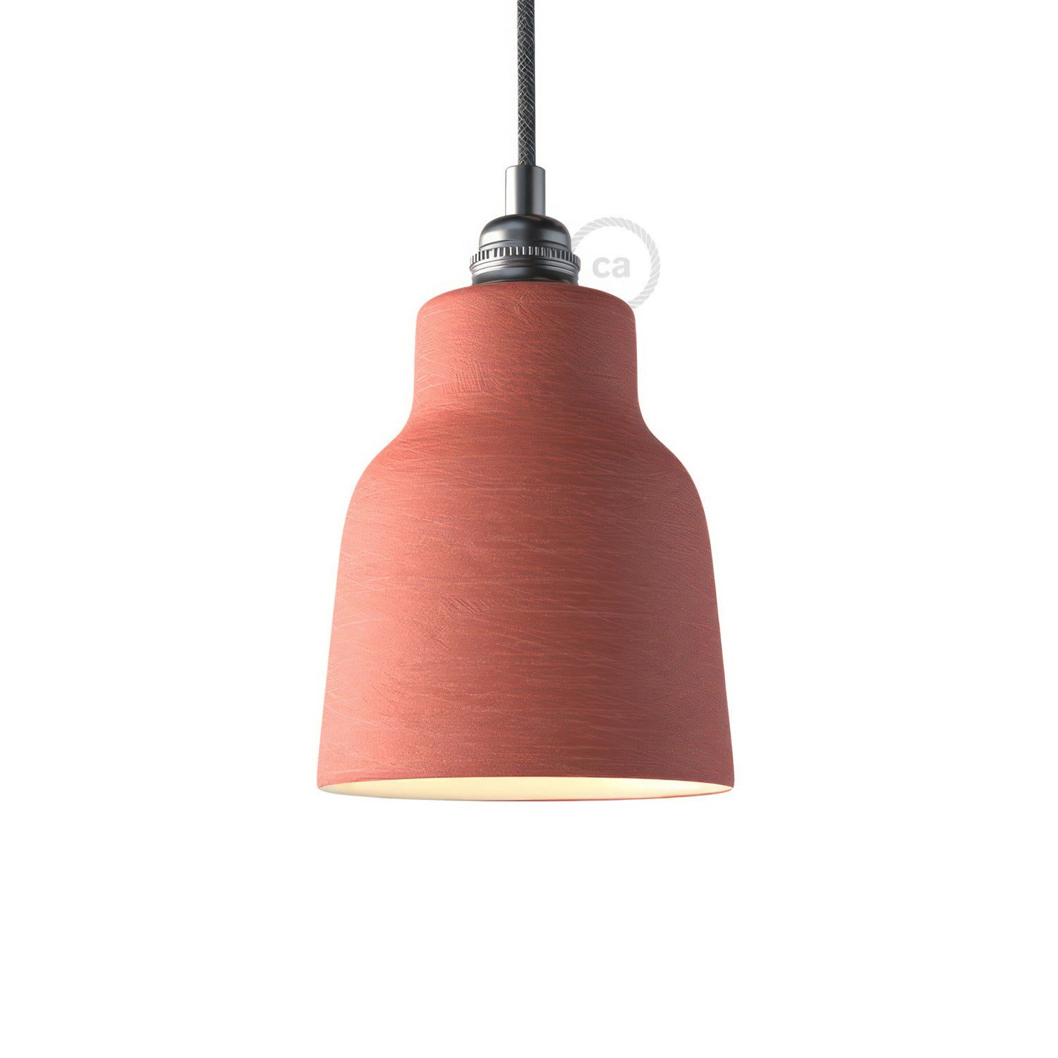 Creative-Cables Paralume Vaso in ceramica, collezione Materia - Made in ...
