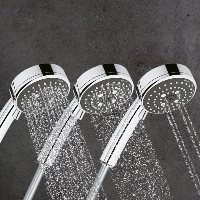 GROHE Ensemble de douche 3 jets avec support mural Vitalio Comfort 100 ...