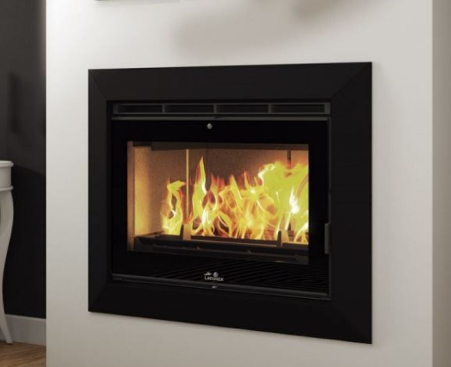 BRICOSOL - CHIMENEA INSERTABLE A LEÑA MODELO SAKAN 20 PLUS C/AIS ...