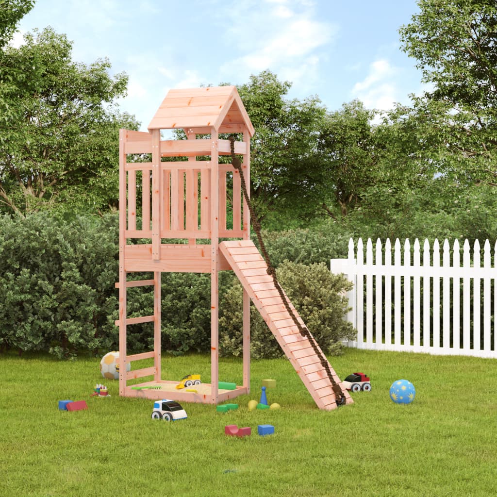 Maison Exclusive - Maisonnette de jeu avec mur d'escalade bois massif ...