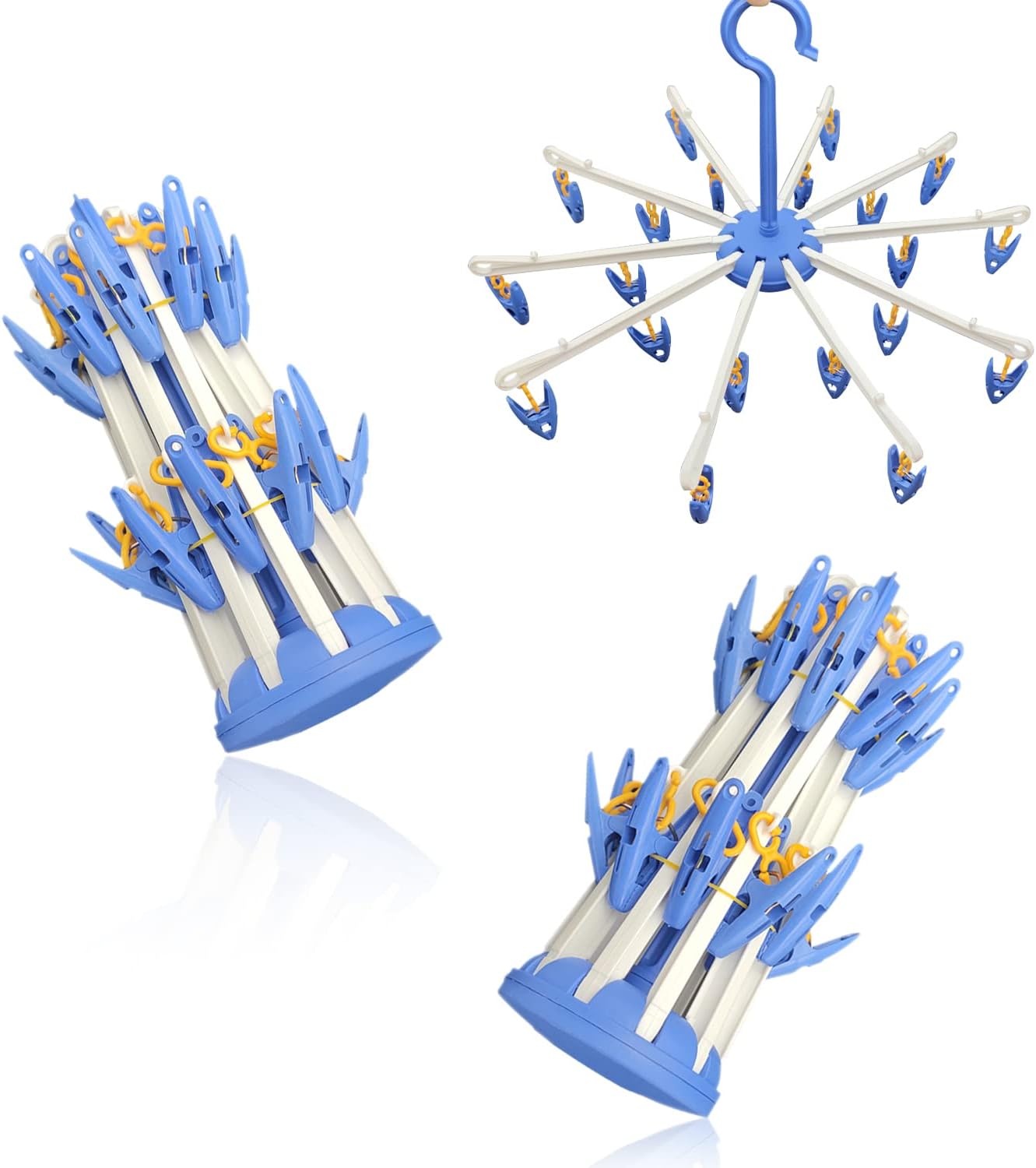 Secador de calcetines portátil (2 unidades) para ropa interior ...