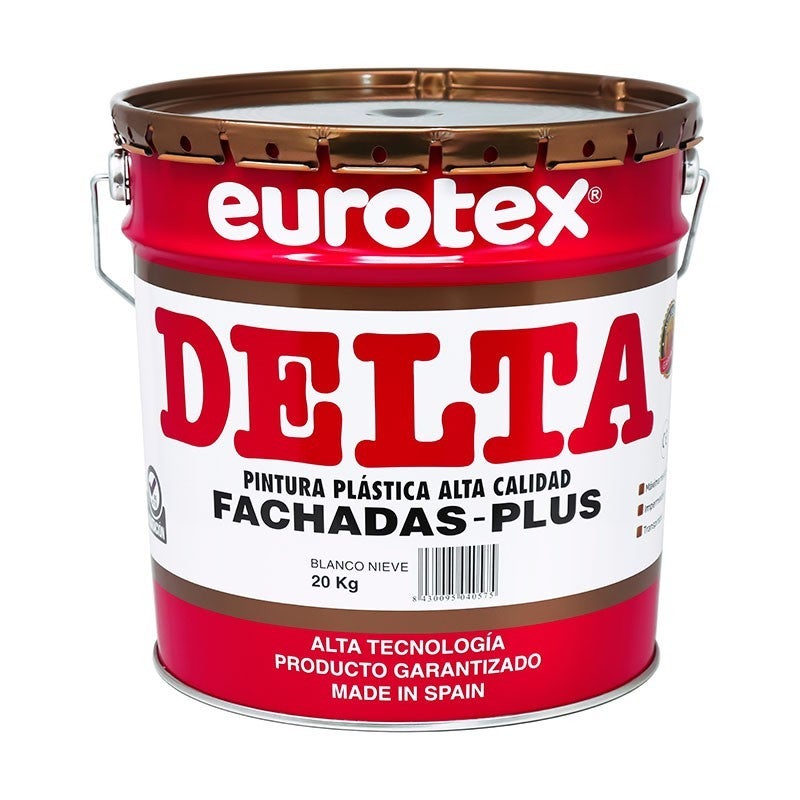 Pintura exterior Delta Fachadas Plus color Alcor, Formato - 20 kg ...