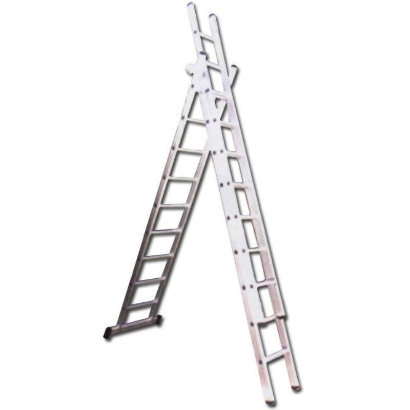 Scala a 3 sezioni 3x8 gradini e traversa 3x2 | Leroy Merlin