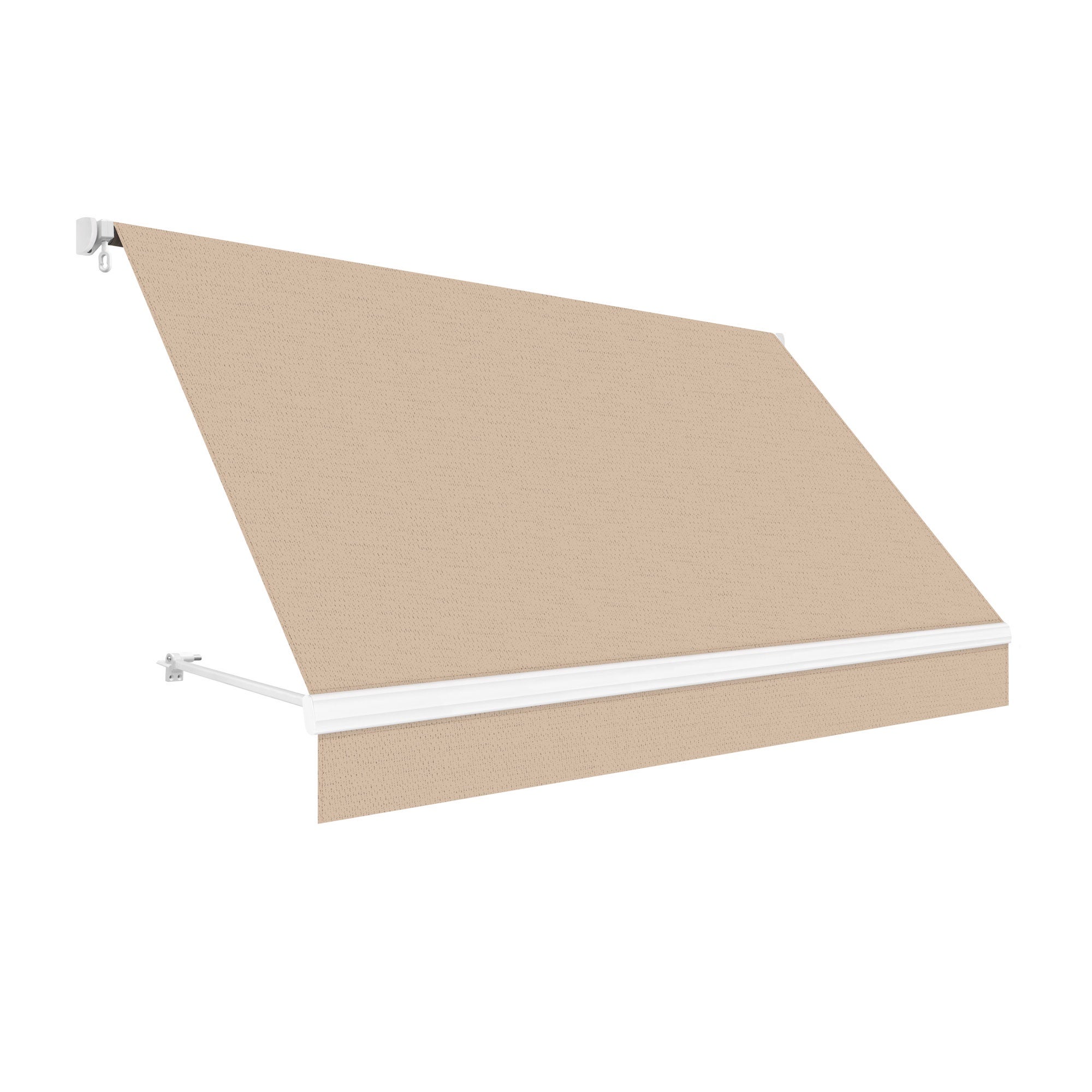 Store banne manuel 3x2,5m Sable – Support plafond/mur – Fixation ...