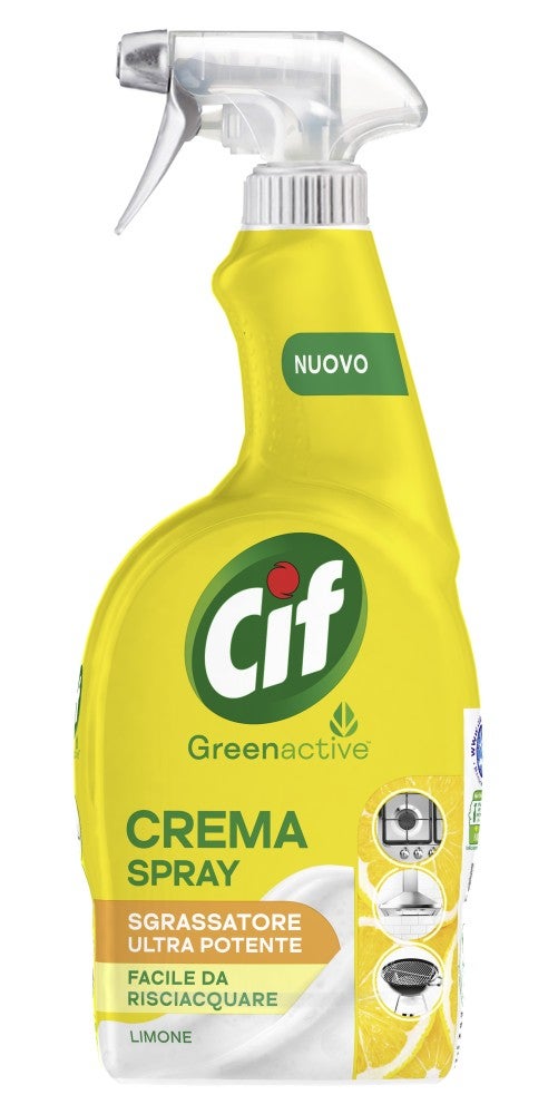 Crema Desengrasante Cif Trigger 650 ml. Limón Verde | Leroy Merlin