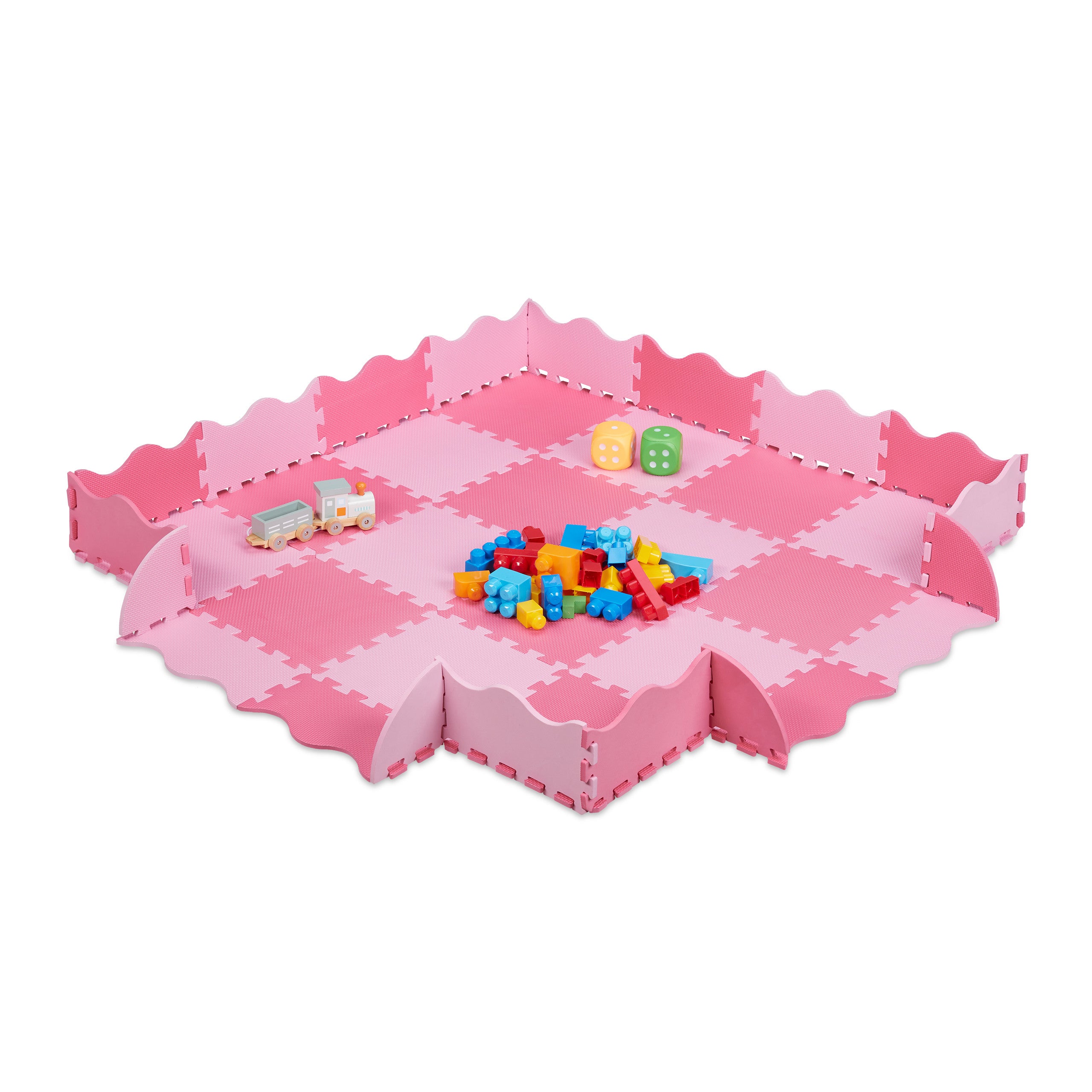 Relaxdays Tapis de sol puzzle 36 pièces, mousse EVA, sans polluants, 1 ...