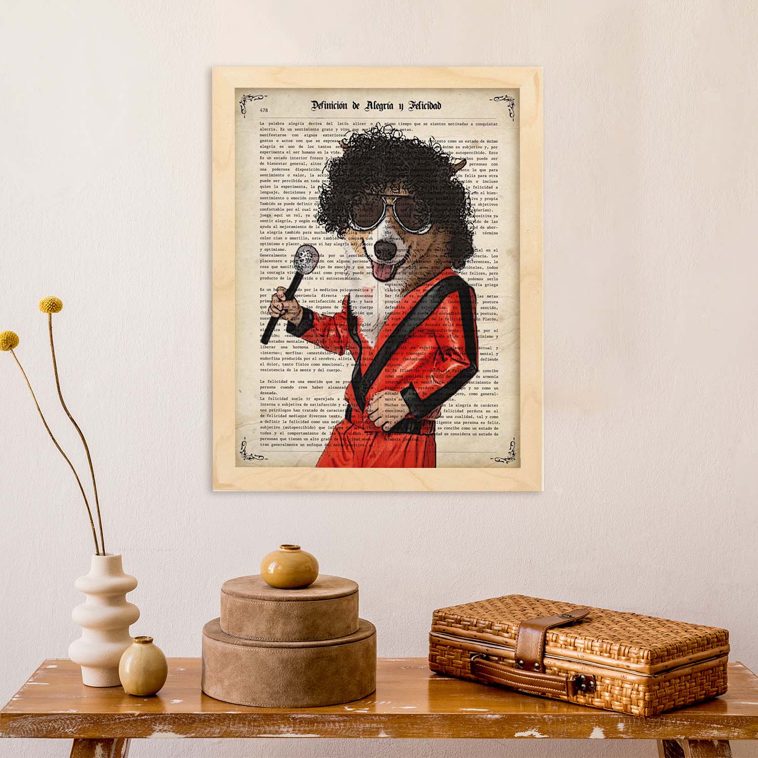 Michael Jackson Dog Affiche. Feuilles D'animaux Avec Des Définitions ...