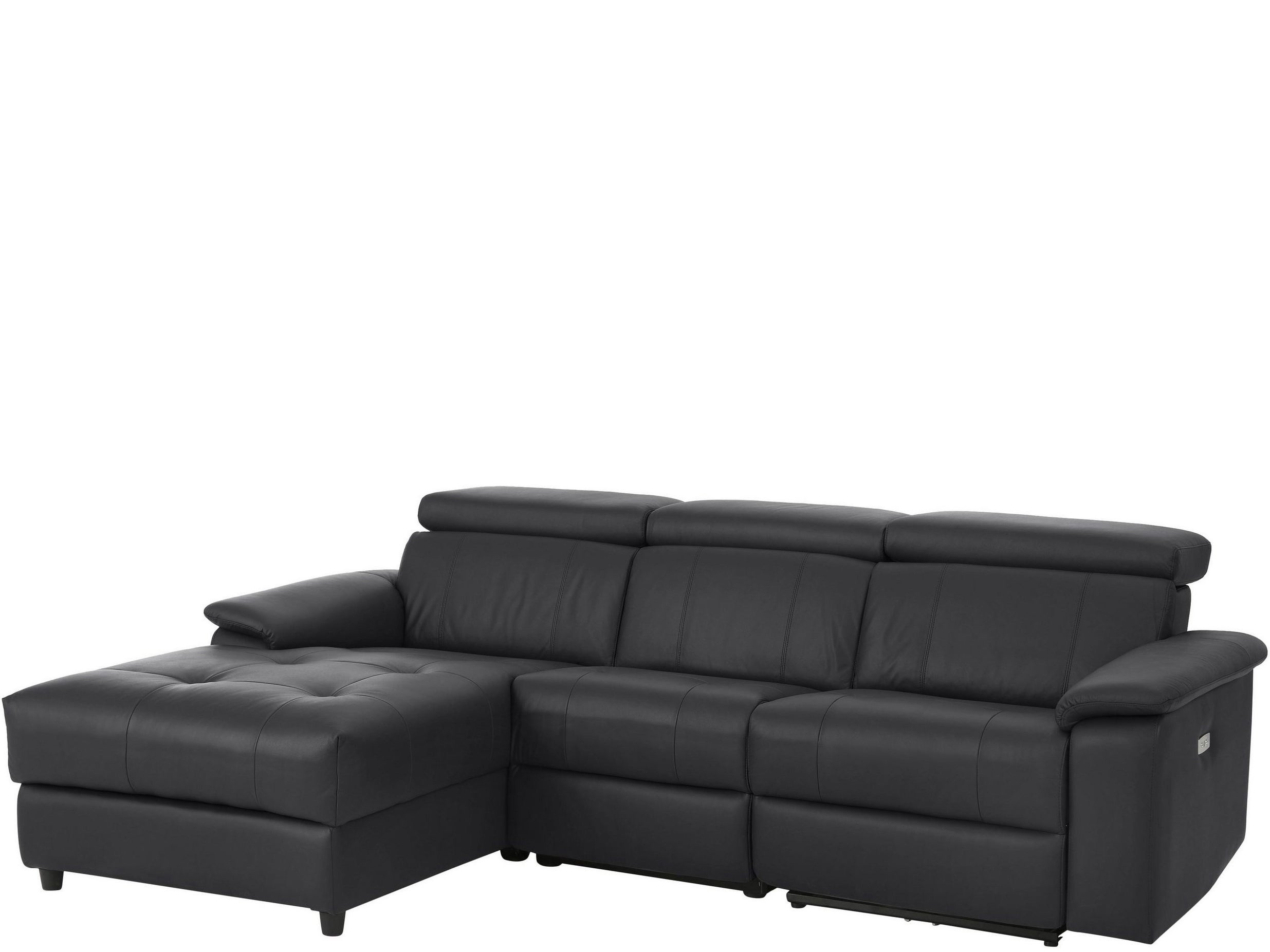 Tanaro|Sofá Chaise Lounge de 3 plazas a la derecha con función ...