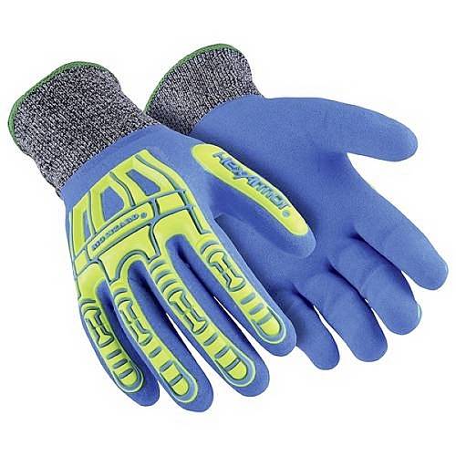 HexArmor Rig Lizard 7102 6065211 Polyéthylène, Fibre optique, Nylon Gants de protection contre ...