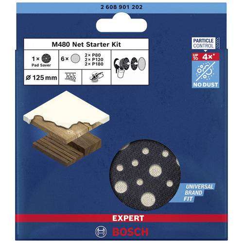 Bosch Accessories EXPERT M480 2608901202 Set de grilles abrasives ...