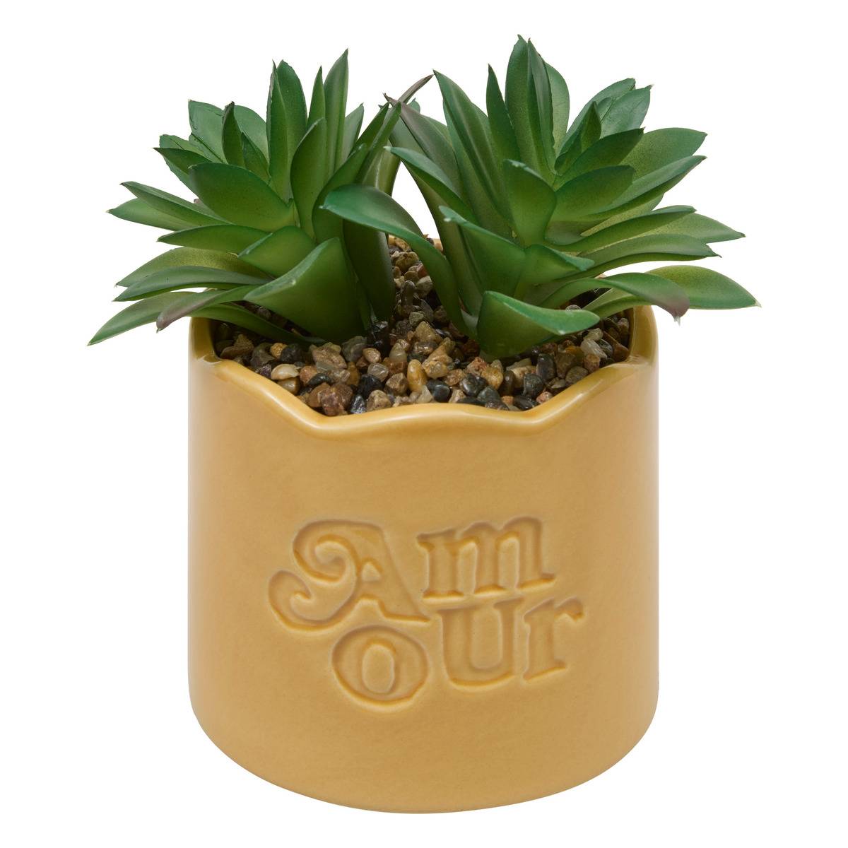 Plante V Pot Crmq Cheri Assh17 Yellow - Atmosphera Créateur d'intérieur ...