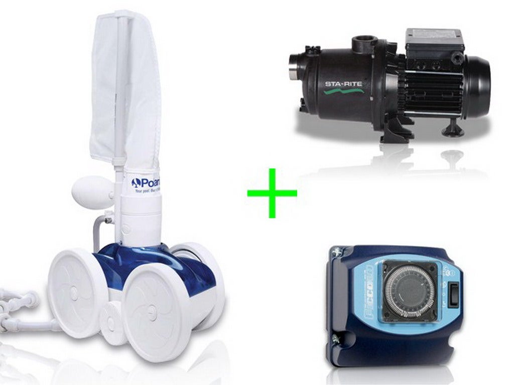 Pack robot hydraulique Polaris 280 avec surpresseur 1cv mono et coffret ...