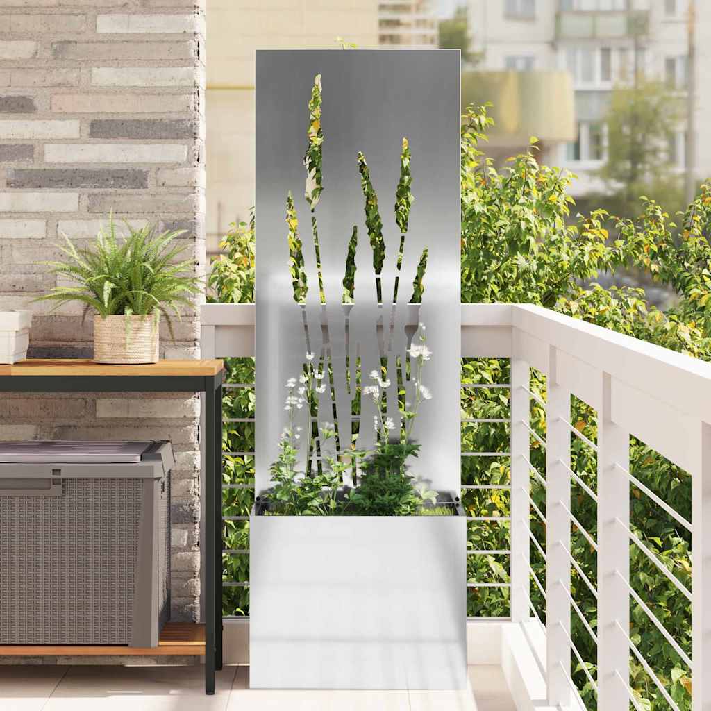 Écran de confidentialité de Fretwork Argenté 50 x 140 cm | Leroy Merlin