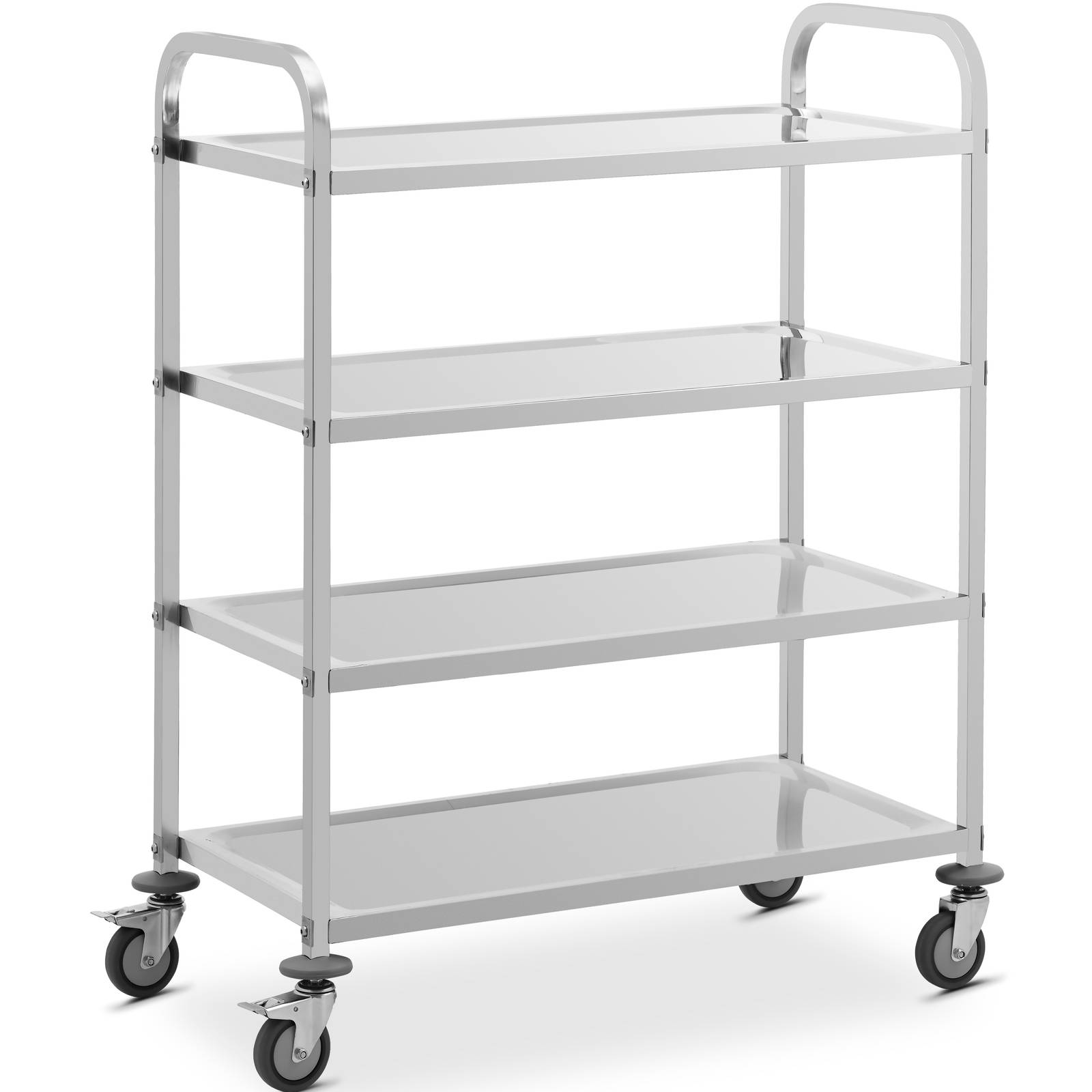 Carrello di servizio carrello inox 4 ripiani 108 kg | Leroy Merlin