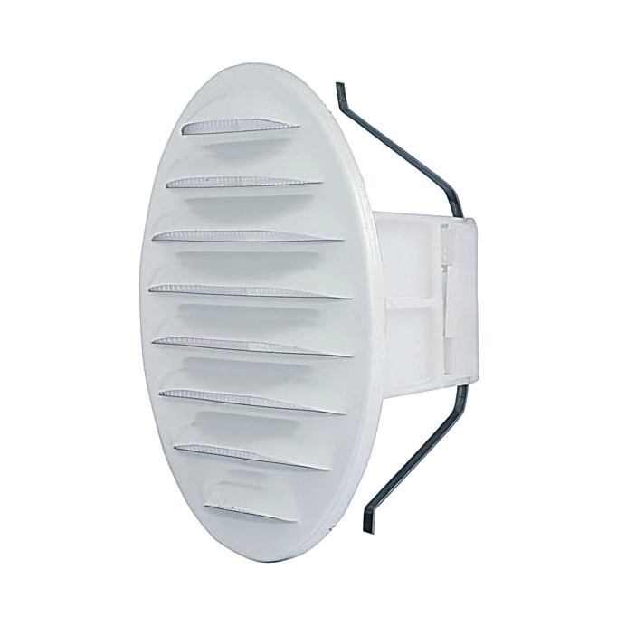 Grille de ventilation universelle à clips rabattables Ø160-200 | Leroy ...