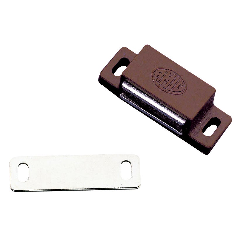 Cierre Magnético Modelo 5 Amig 43X15 Mm Marron 2 Uds | Leroy Merlin