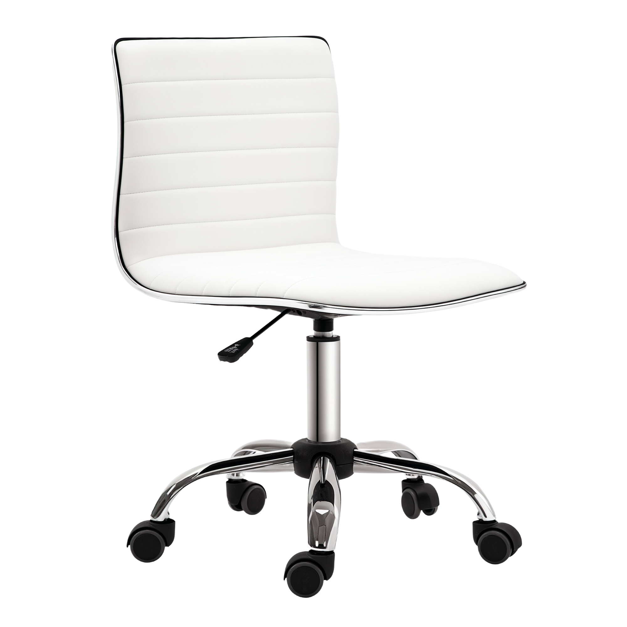 Chaise de bureau - Sans accoudoirs réglable - Acier et Polyuréthane ...