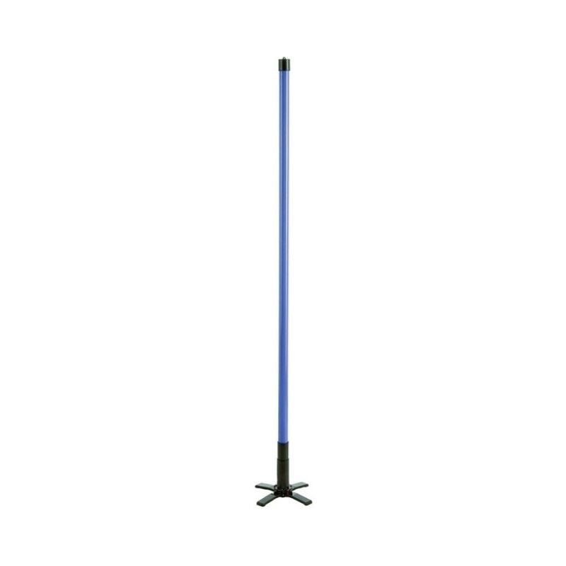 Lampe Tube Néon sur Pied Unicolore 134cm - Bleu - SILUMEN | Leroy Merlin