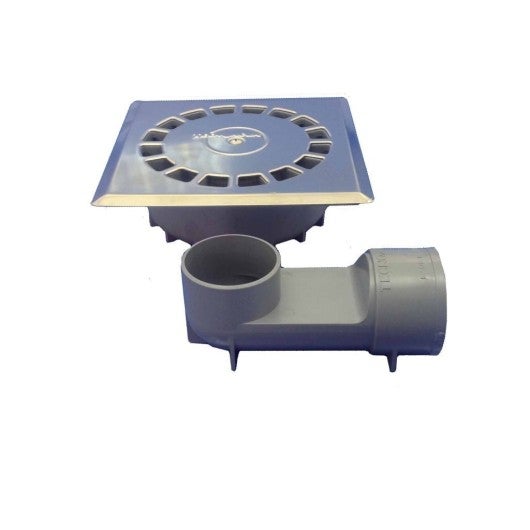 Siphon PVC 360º standard en acier inoxydable T-88 VHI 10 x 10 cm/118 x ...