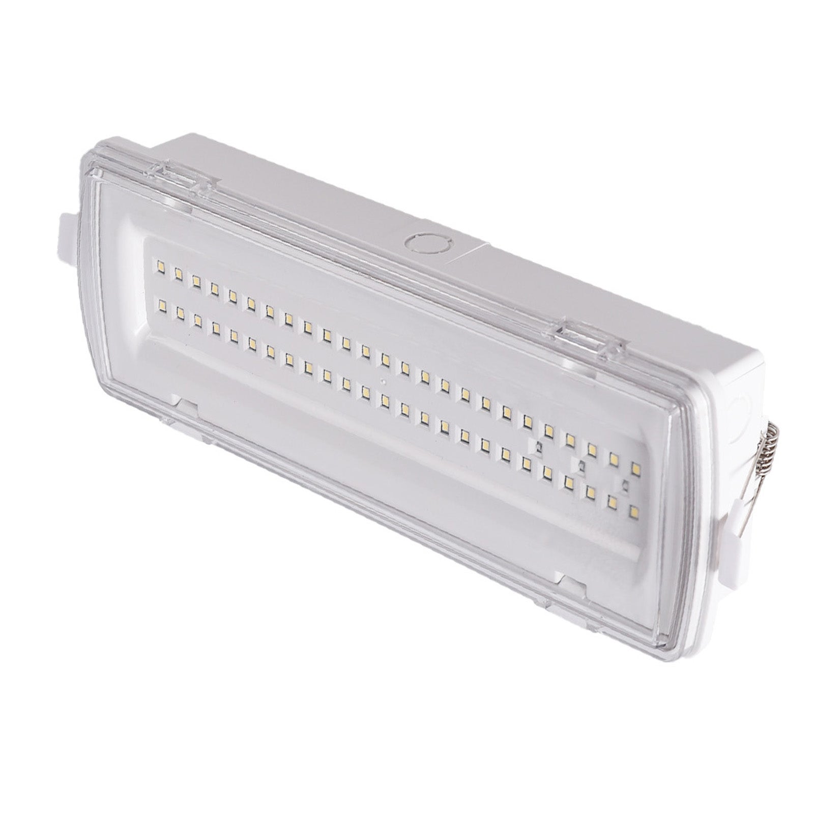 Luz de emergencia LED AUTOTEST 5W 520lm IP54, empotrable o superficie ...