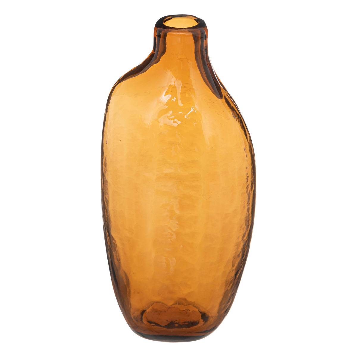 Soliflore - verre - ambre - H20 cm - Atmosphera créateur d'intérieur ...