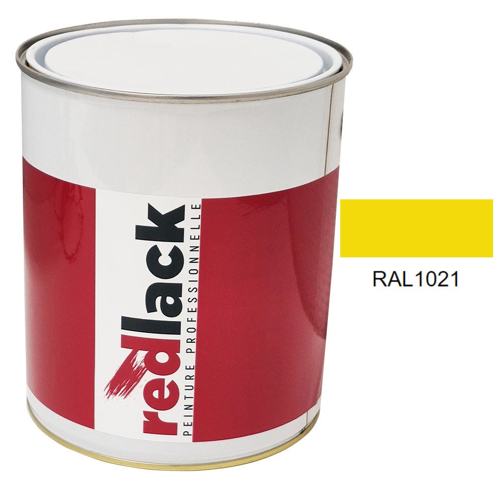 Pintura amarillo colza RAL 1021 Multisoporte satinado 3L Redlack ...