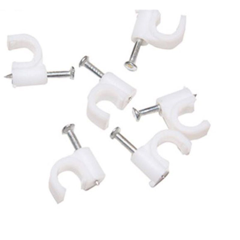 CSS 000303831 | Sachet de 100 clips pour tuyau rond 9mm | Leroy Merlin
