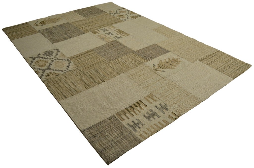 Patch kilim original tapis indiens Tappis 240x170 cm | Leroy Merlin