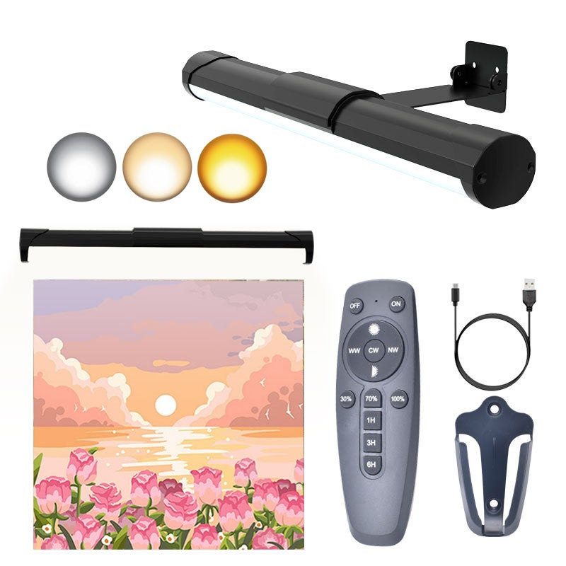 Lampe pour tableau, applique murale sans fil pour tableaux, lampe pour ...