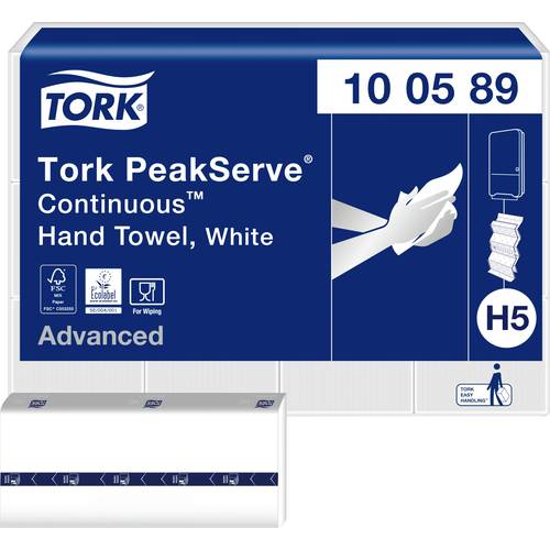 TORK 100589 Essuie-main en papier (L x l) 22.5 cm x 20.1 cm 1 set ...