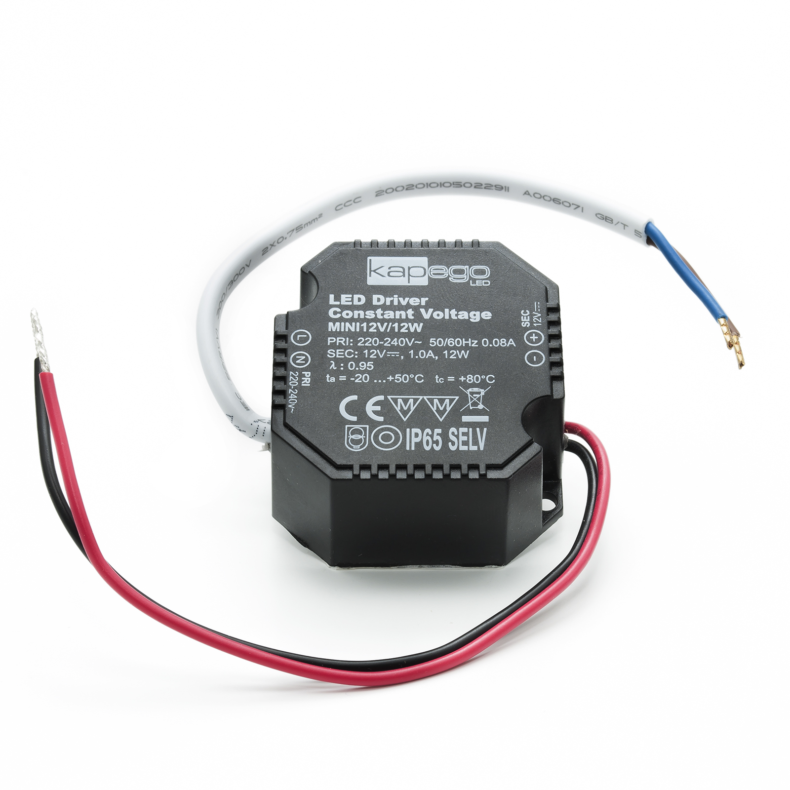 Transformateur 12W 12V 1A alimentation compacte pour les bandes LED ...