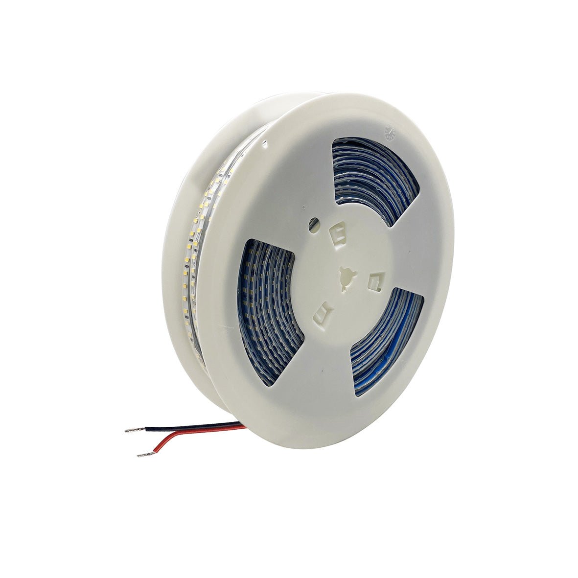 Ruban LED 220V AC 50M 8mm 2835 IP65 120LED/M - Blanc Chaud 2300K ...