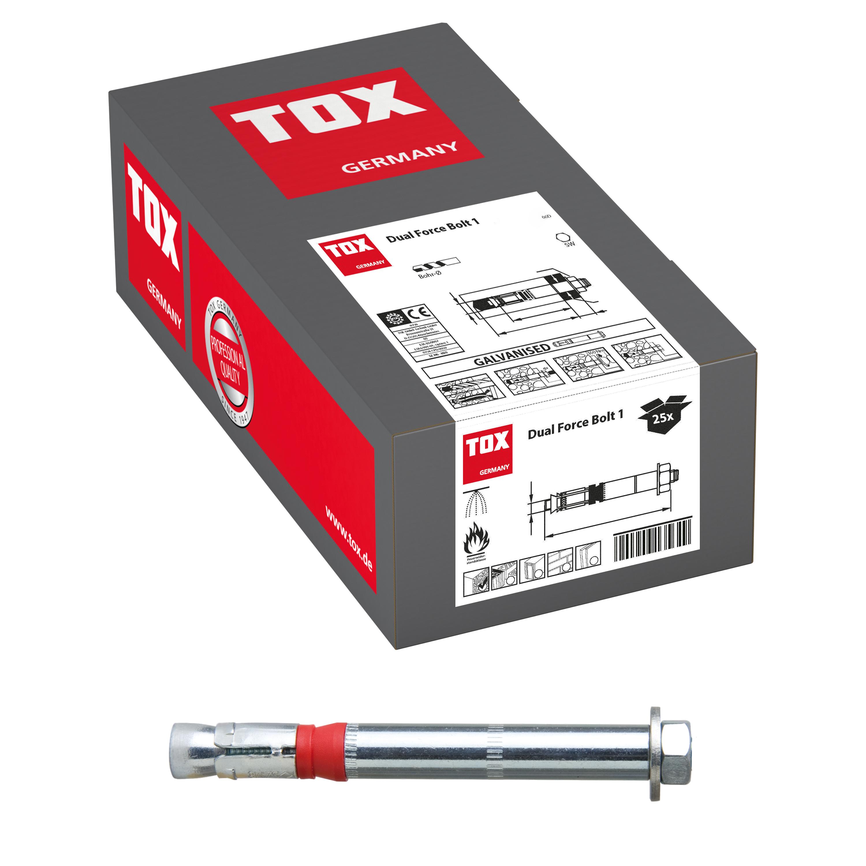 TOX Ancre charges lourdes Dual Force Bolt 1 15x45 mm | Leroy Merlin