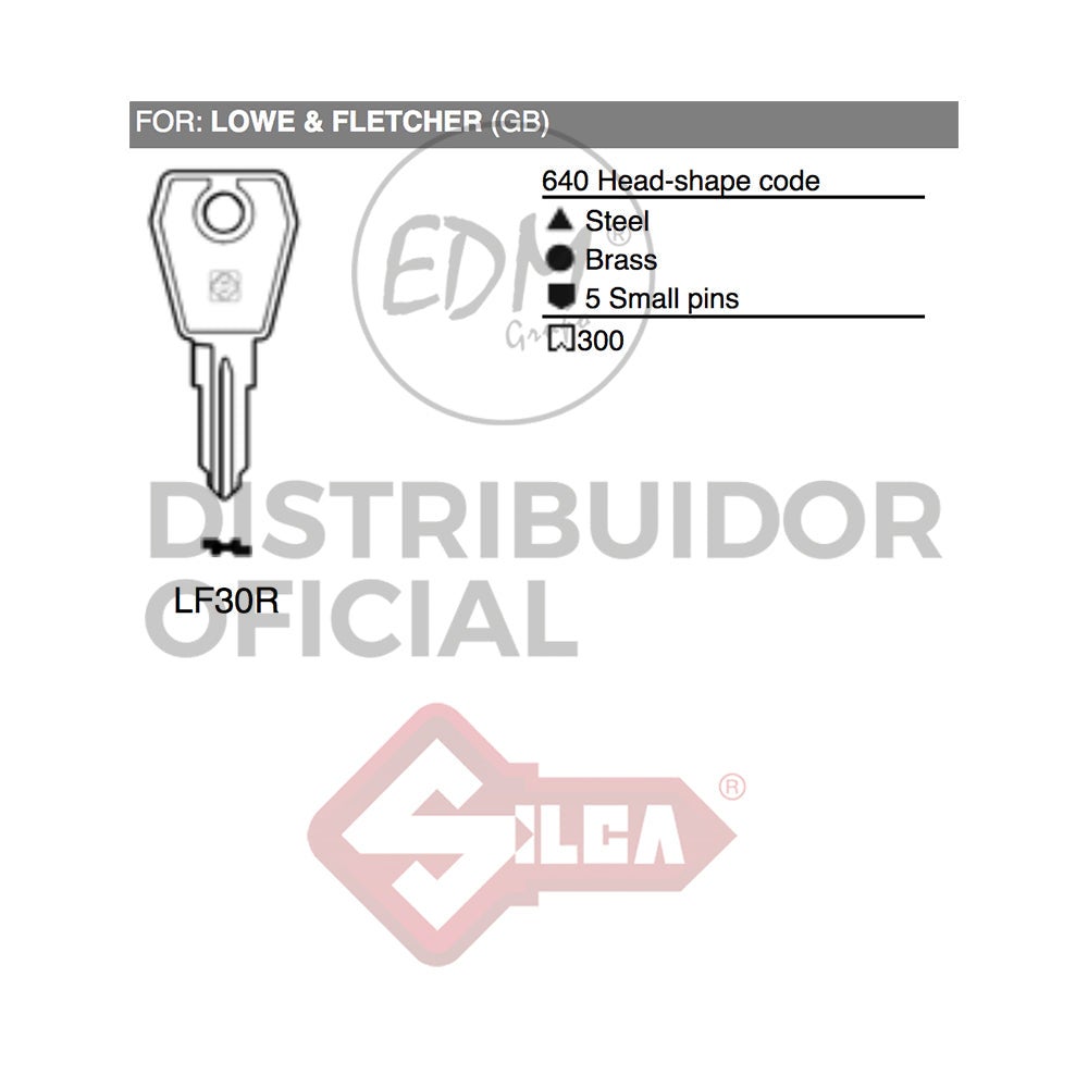 Clé Acier Lf30r Lowe & Fletcher | Leroy Merlin