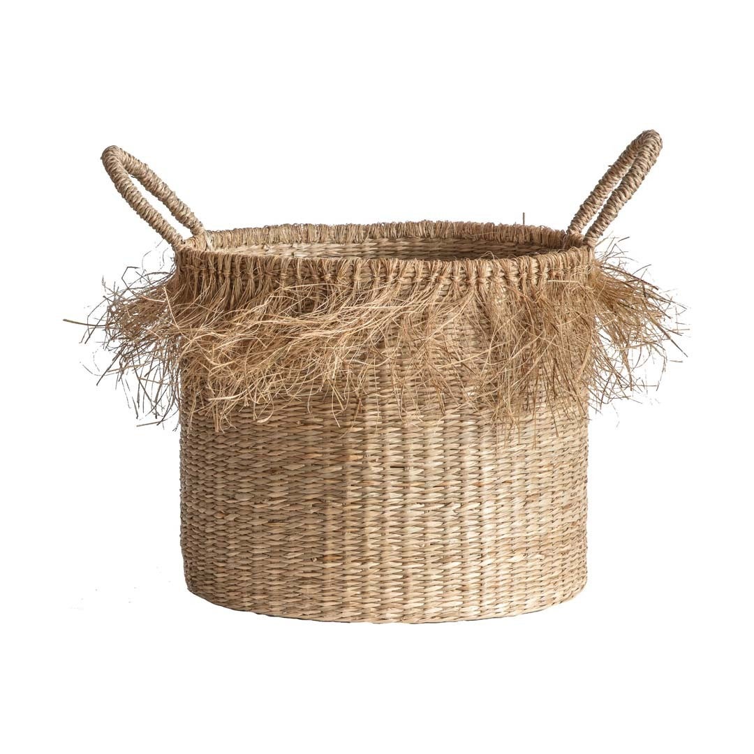 Panier naturel Briel - Grand | Leroy Merlin