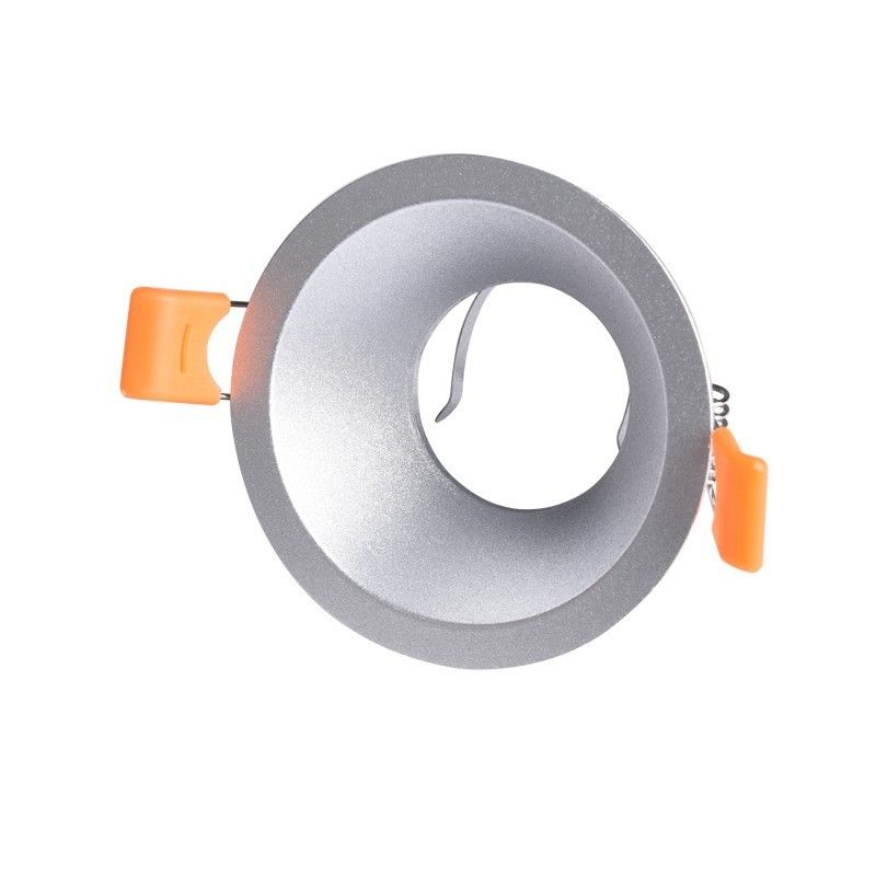 Aro empotrable LIVING redondo plata CRISTALRECORD 01-076-01-281 | Leroy ...