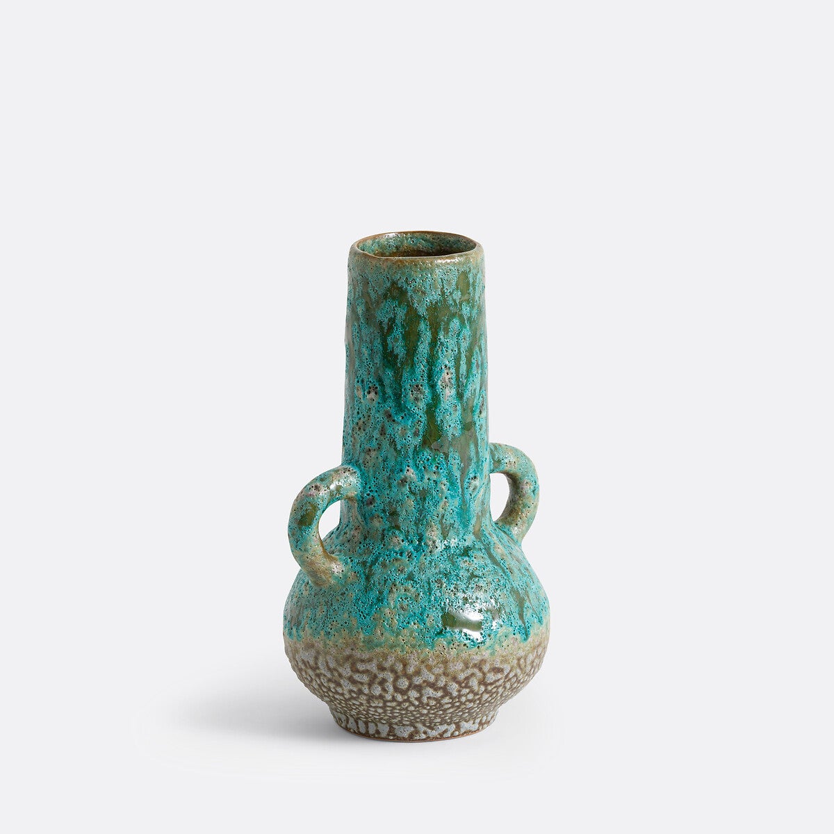 Bibelot/vase en céramique H26 cm, Daoma - Bleu - taille unique | Leroy ...