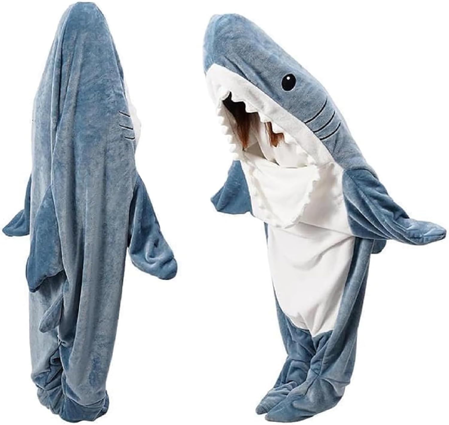 Manta de tiburón - Manta de tiburón - Franela súper suave y cómoda con ...