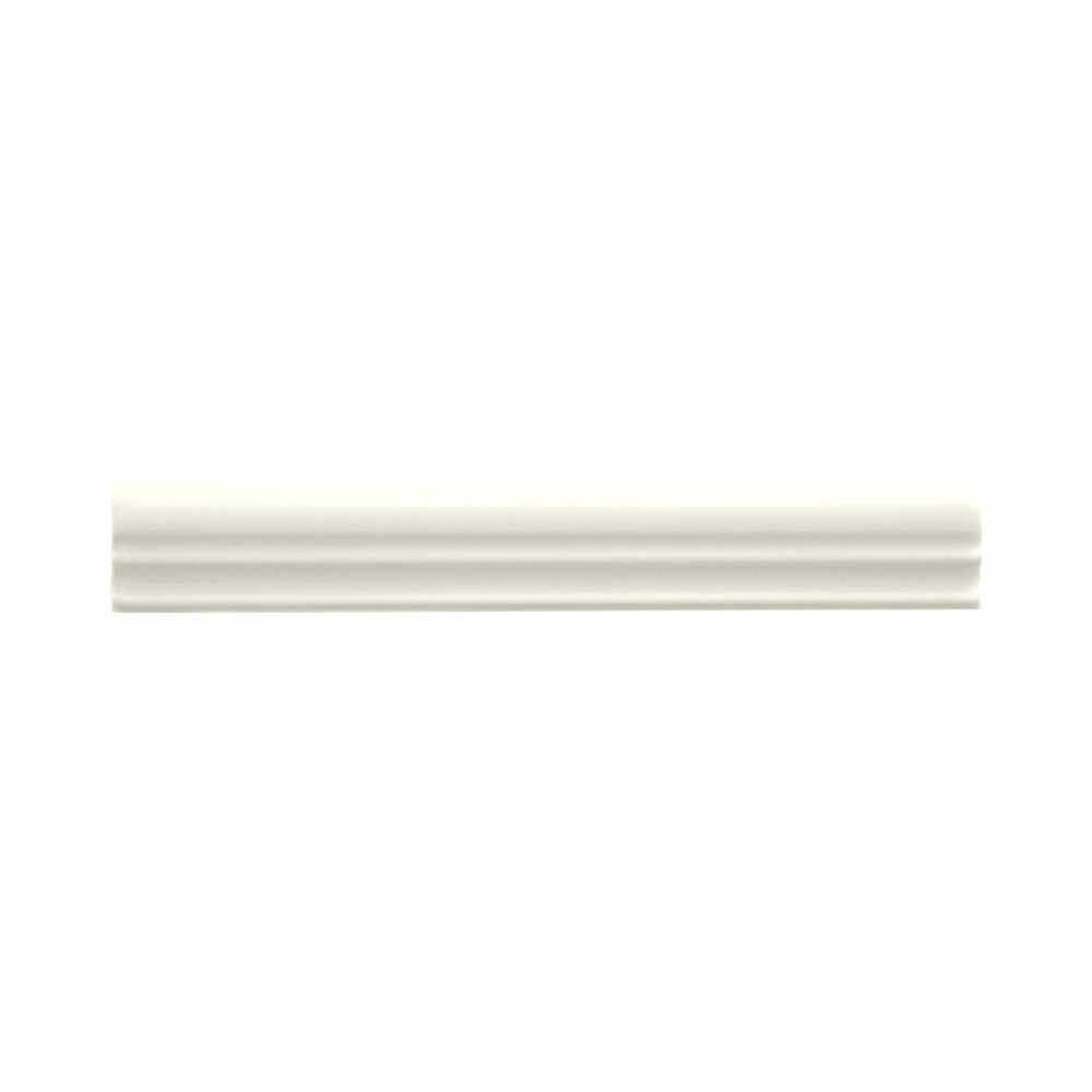 Moulure pour carrelage 3x20 cm Couleur Crème Beurre mat (1 pièce ...