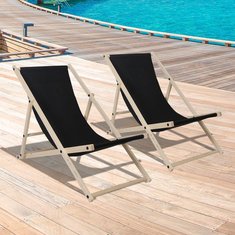 Sillón plegable de madera silla de jardín larga silla de madera ...